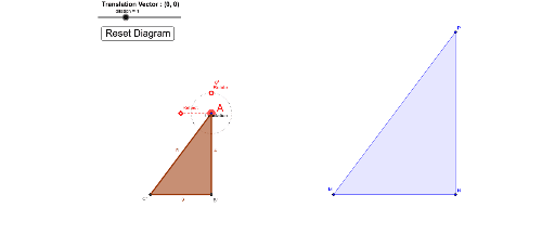 G-SRT.A2 (1)Are two triangles similar using transformations? – GeoGebra