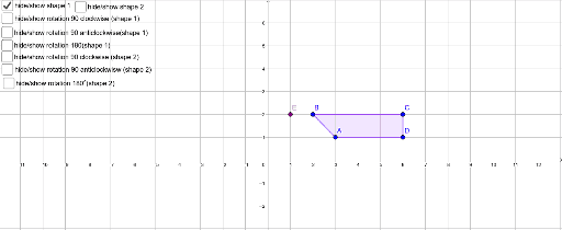 Rotation on a grid – GeoGebra