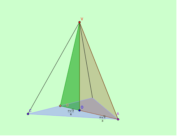 Pirámide triangular – GeoGebra