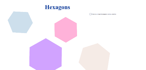 My Hexagon App – GeoGebra