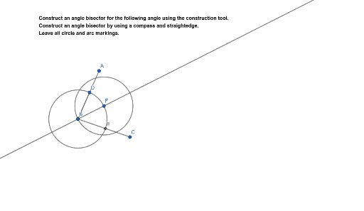 Unit 2 Construction Task 3a – GeoGebra