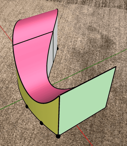 Surface with Square Cross Sections – GeoGebra