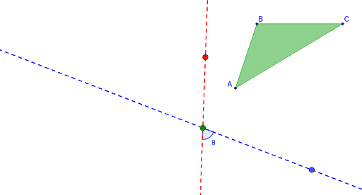 Reflection Across Intersecting Lines – GeoGebra