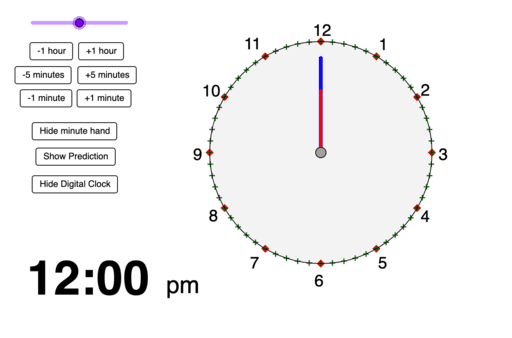 Analog Clock For Lz Geogebra