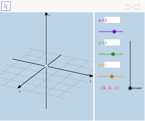 Marcando pontos em 3D dadas as coordenadas – GeoGebra