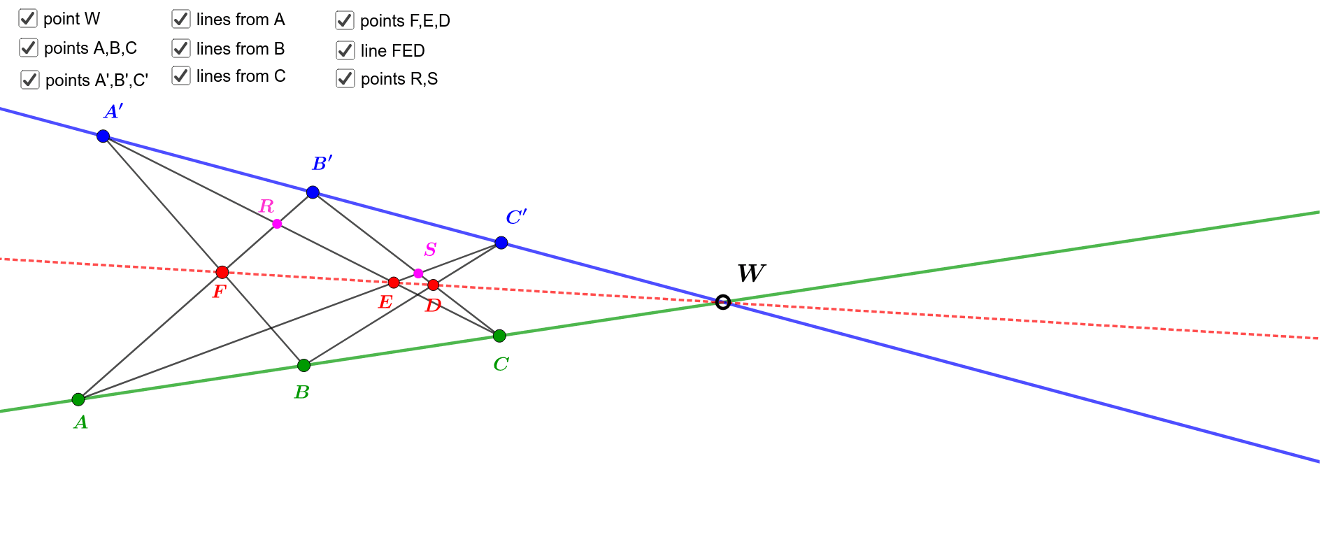 pappus theorem – GeoGebra