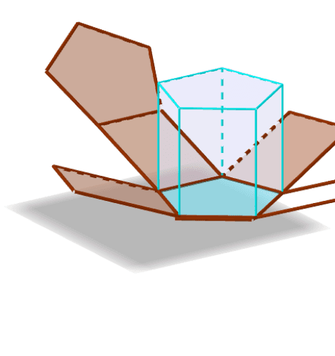 Prisma base Pentagonal – GeoGebra