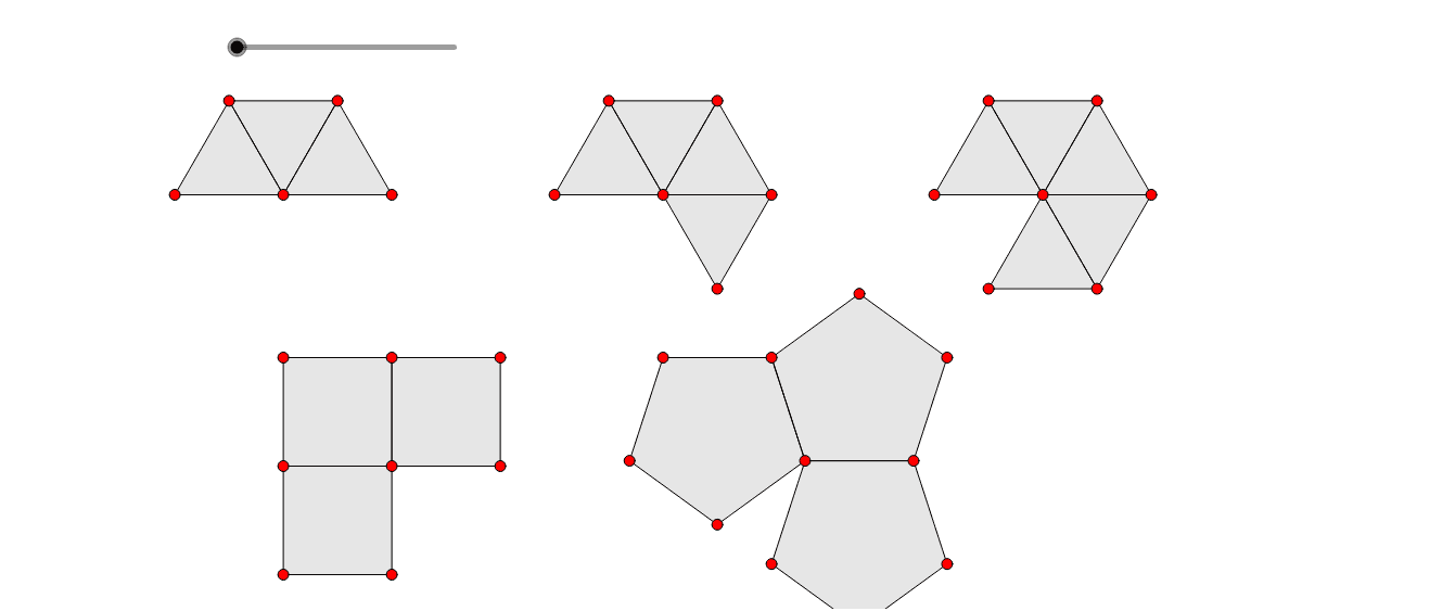 Forming platonic solids: which polygons work? – GeoGebra