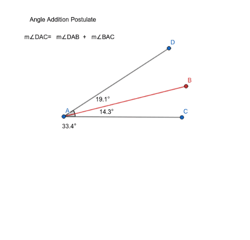 Angle Addition Postulate – GeoGebra