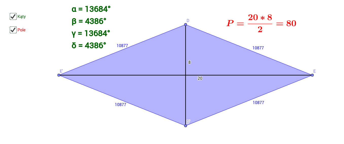 romb – GeoGebra
