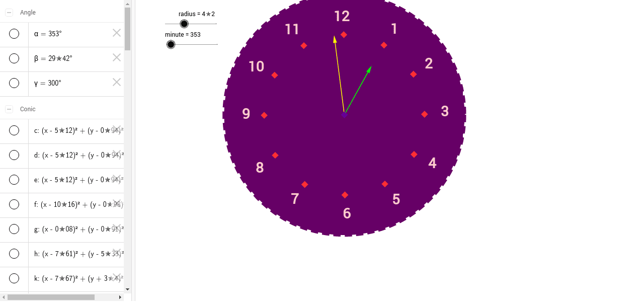 clock – GeoGebra