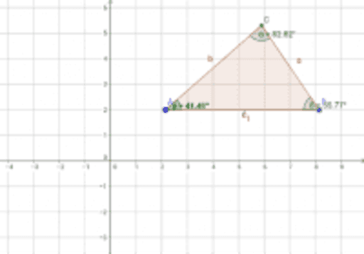 Construccion de triangulos – GeoGebra