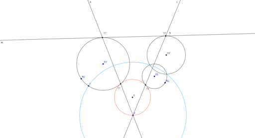 Apollonius Problem 7 CCP Inversion simple – GeoGebra