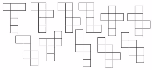 A kocka 11 hálója másolata – GeoGebra
