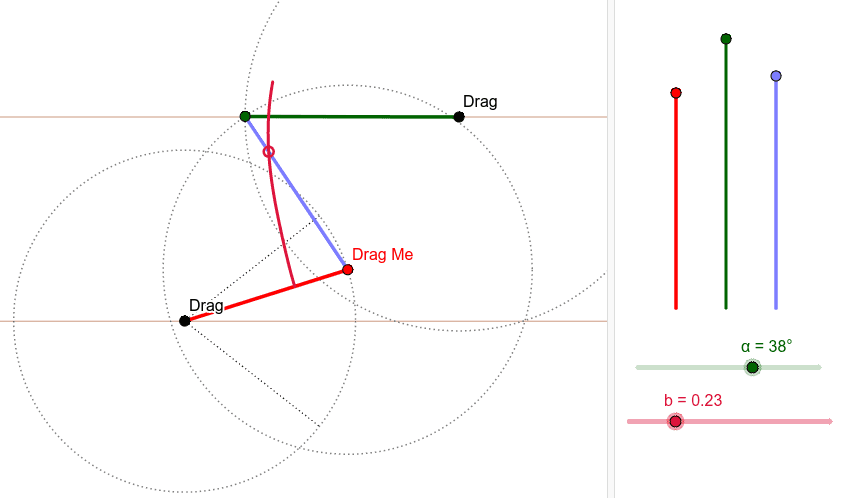 Straight-line Mechanisms – GeoGebra
