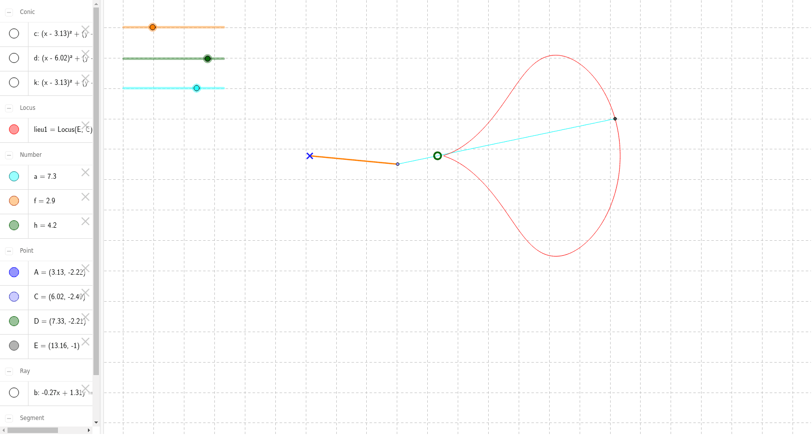 Mechanism 1 – GeoGebra