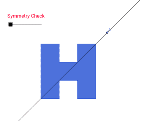 Line Symmetry – GeoGebra