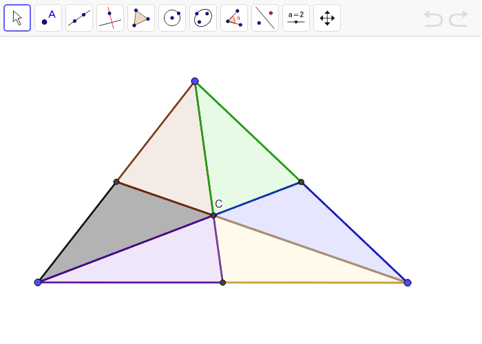 Triangle Medians and Centroids – GeoGebra
