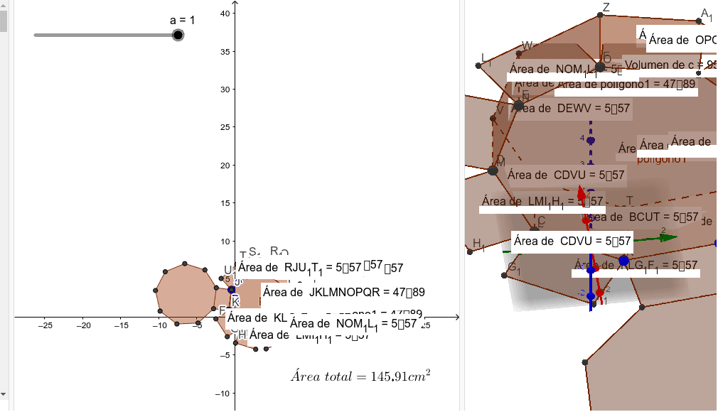 Prisma Eneagonal – GeoGebra