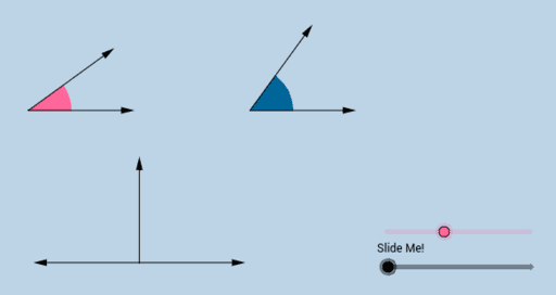 Complementary Angles – GeoGebra