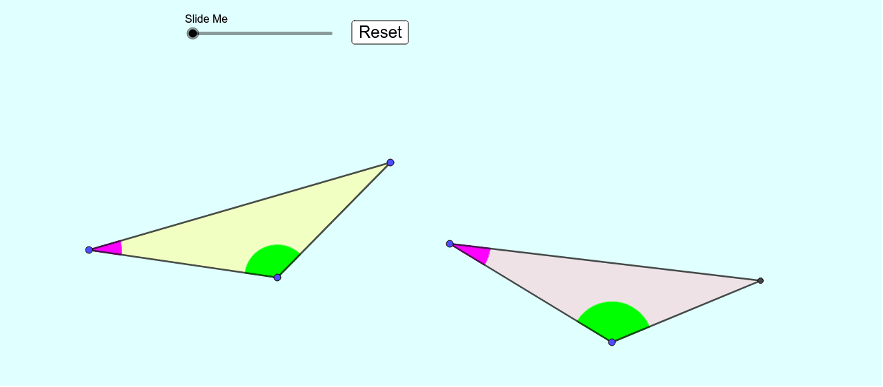 Third Angles Theorem – GeoGebra