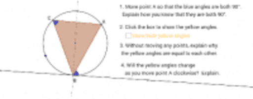 Alternate Segment Theorem 1 (21 July 2017) – GeoGebra