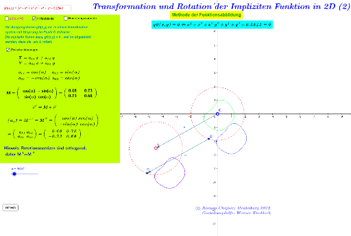 Transformation Rotation der Impliziten Funktion 2 (3_2_2D) – GeoGebra