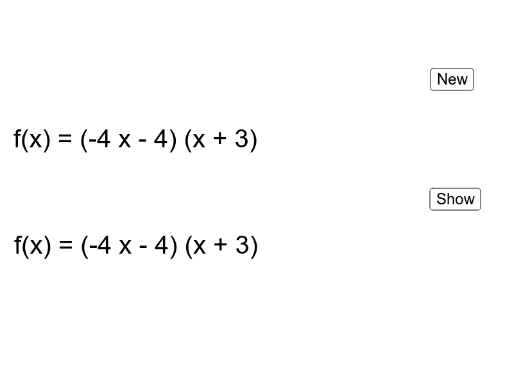 Split Middle Term – GeoGebra