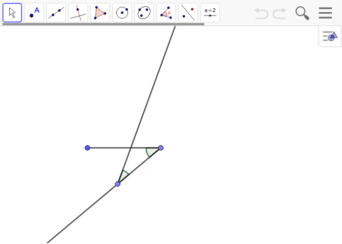 Two angles and a non-inclusive side – GeoGebra