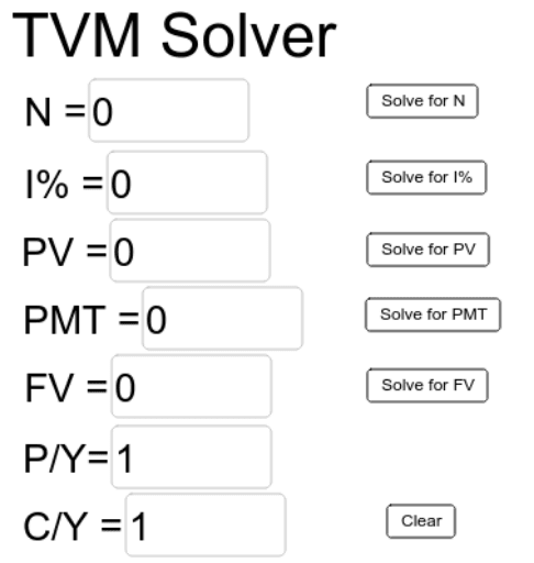 TVM Solver – GeoGebra