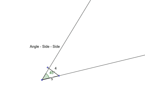 Side Side Angle – GeoGebra