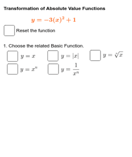 Multiple Transformations of basic positive power functions – GeoGebra