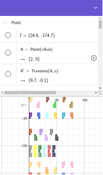 friezing patterns (15/10/2020) – GeoGebra