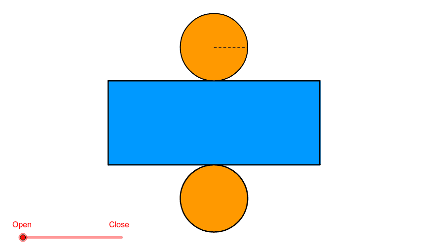 Net Of A Cylinder GeoGebra