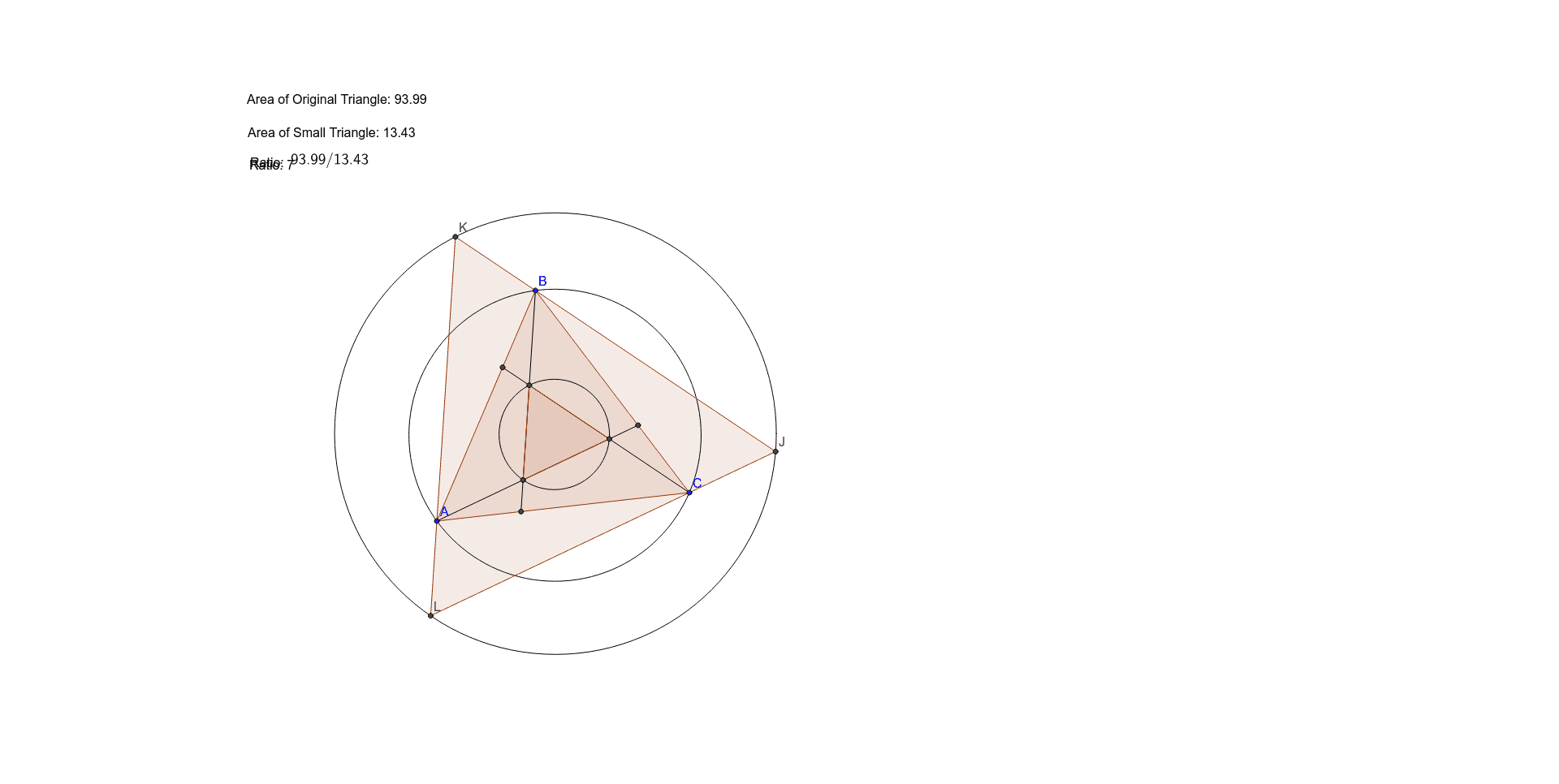 Trisecting a Triangle – GeoGebra