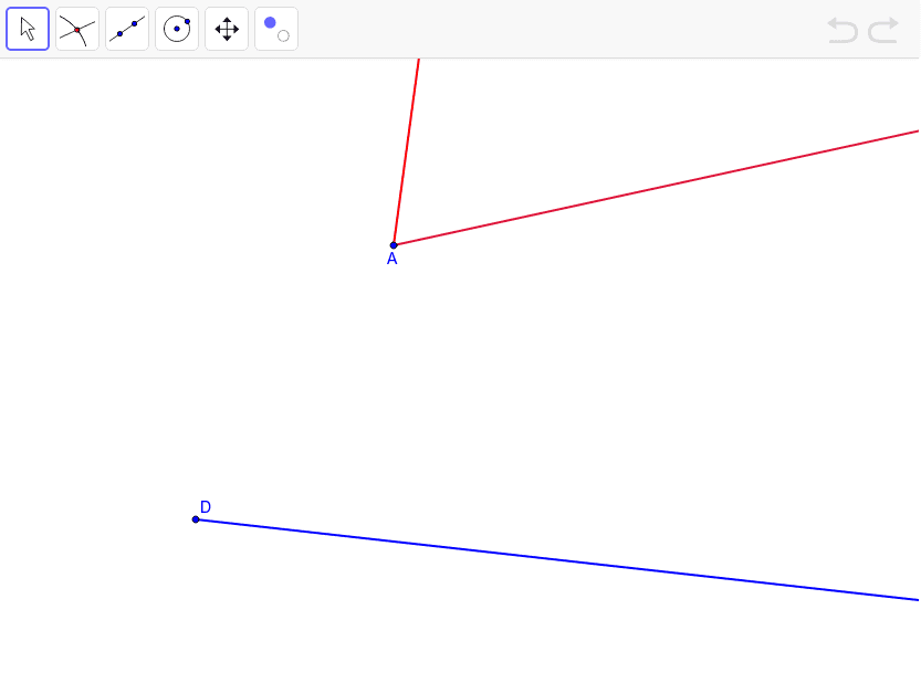 Congruent Angle Quiz – GeoGebra