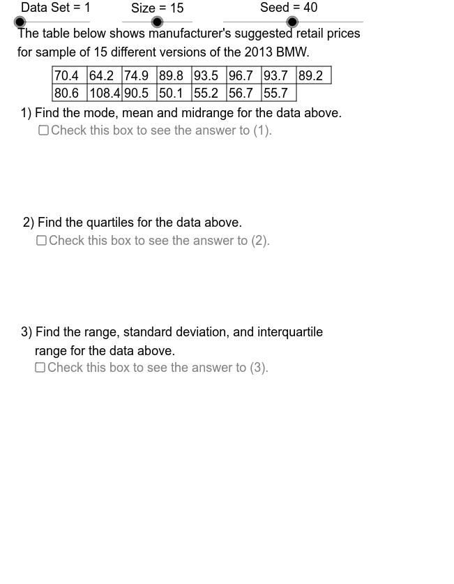 Finding Basic Statistics with the TI 83/84 Calculator – GeoGebra