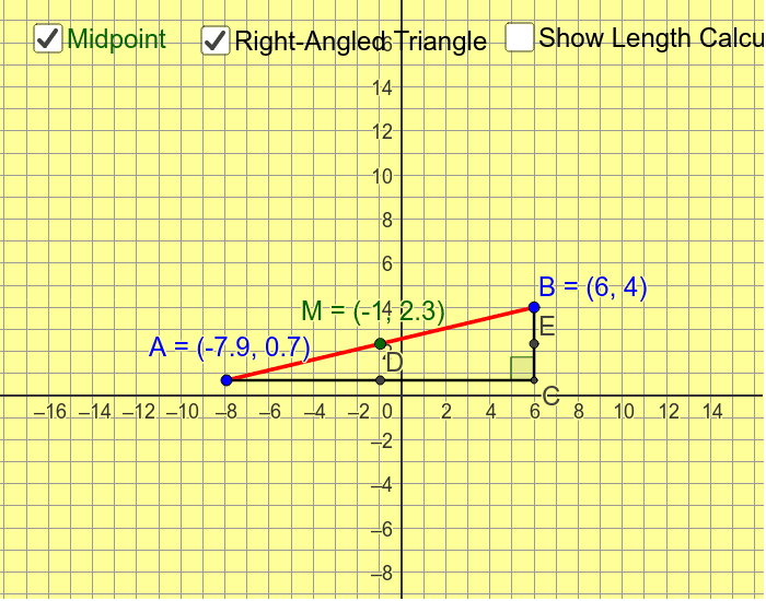 Midpoint Of A Line Segment
