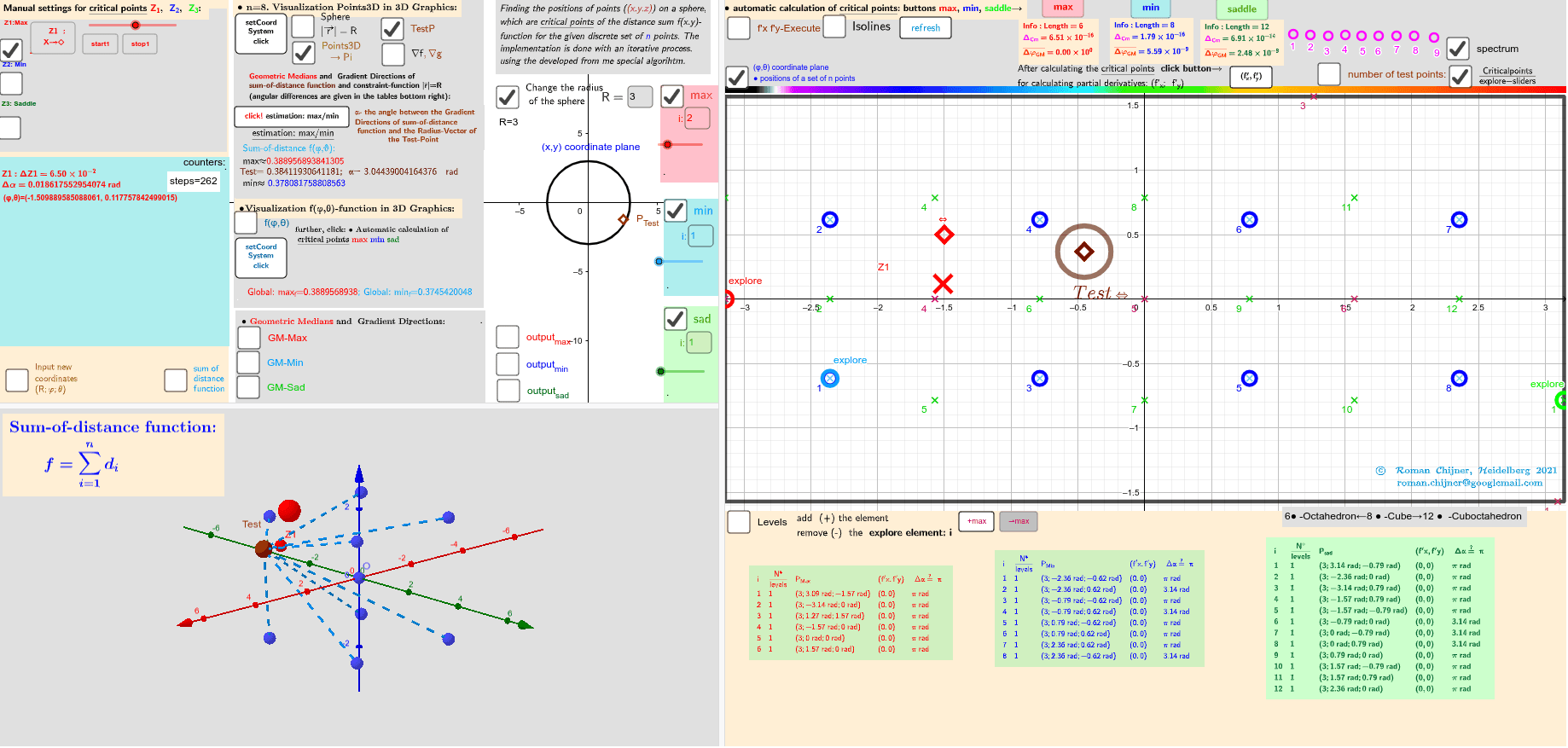 Generating two different uniformly distributed points on a sphere using one uniform distribution ...