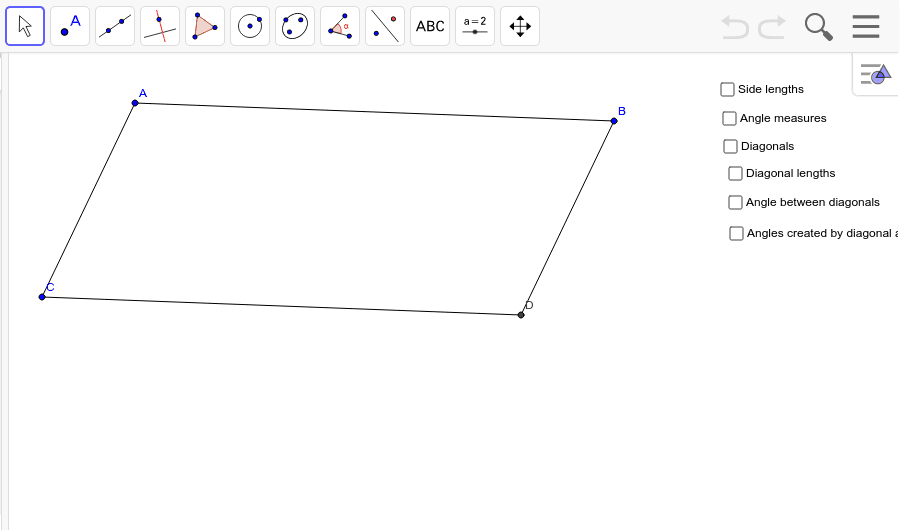 Parallelogram Properties – GeoGebra