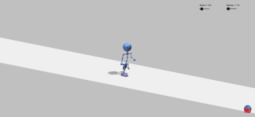 The robot's walk – GeoGebra