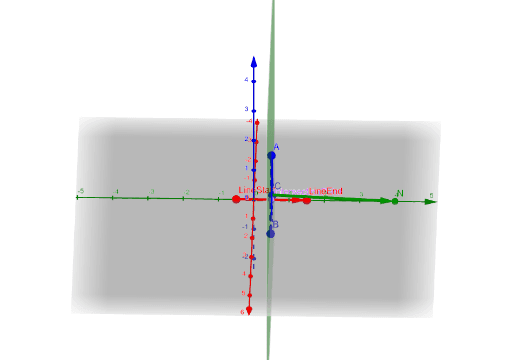 Triangle - Line Segment Intersection Visualization – GeoGebra