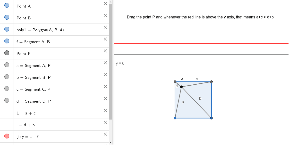 geometry puzzle – GeoGebra