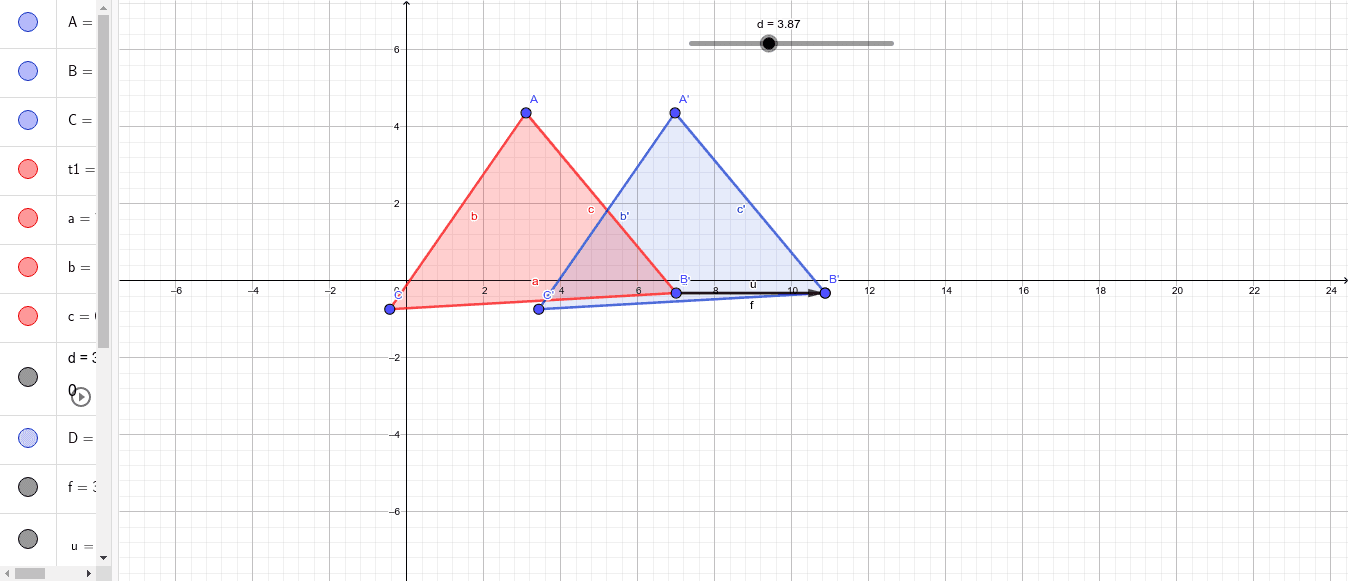 Congruency of Triangles – GeoGebra