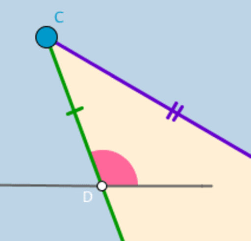 Special Line through Triangle V2 (Theorem Discovery) – GeoGebra
