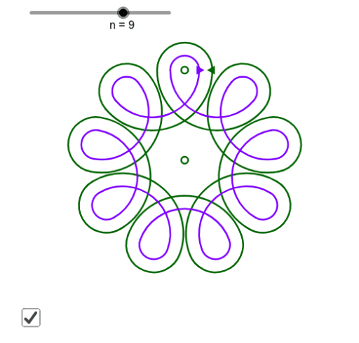 Rose Pattern – GeoGebra
