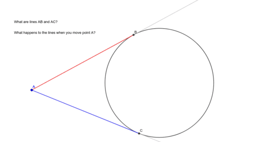 Circle Theorem 5 – GeoGebra