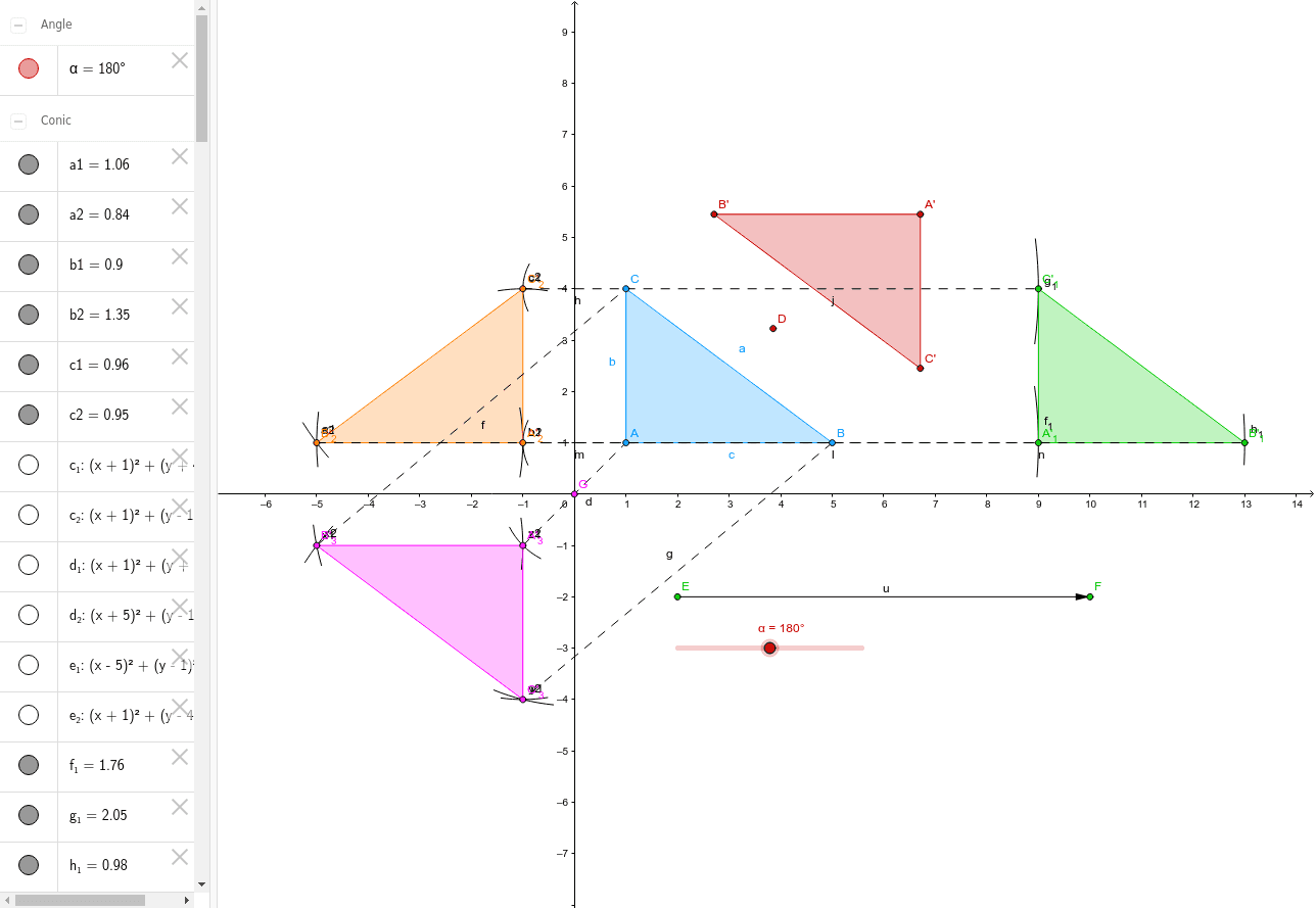 Trougao – GeoGebra
