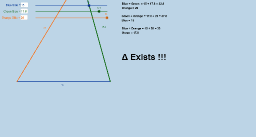 Triangle Investigation – GeoGebra