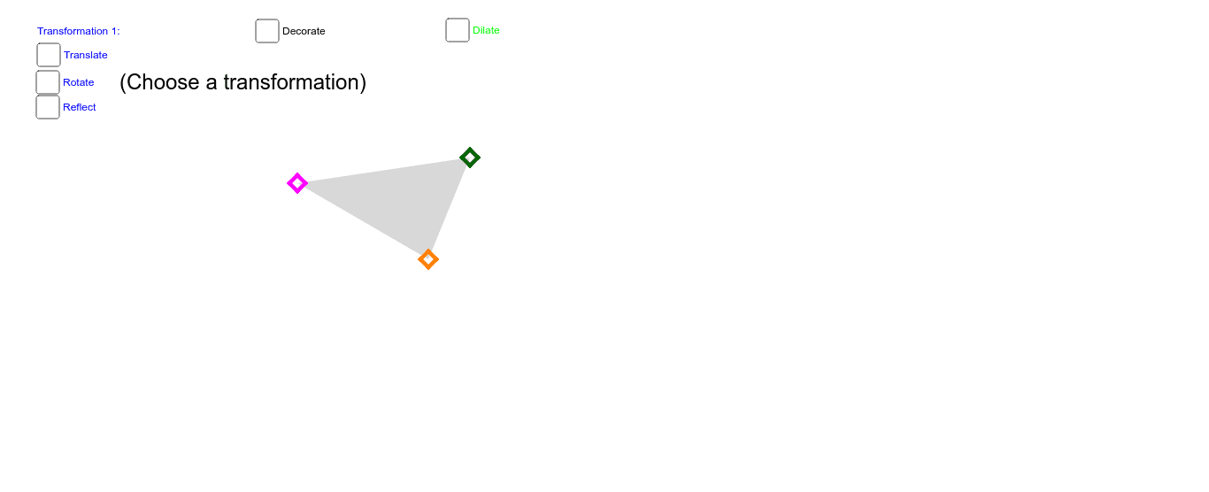 Multi-Step Transformations – GeoGebra
